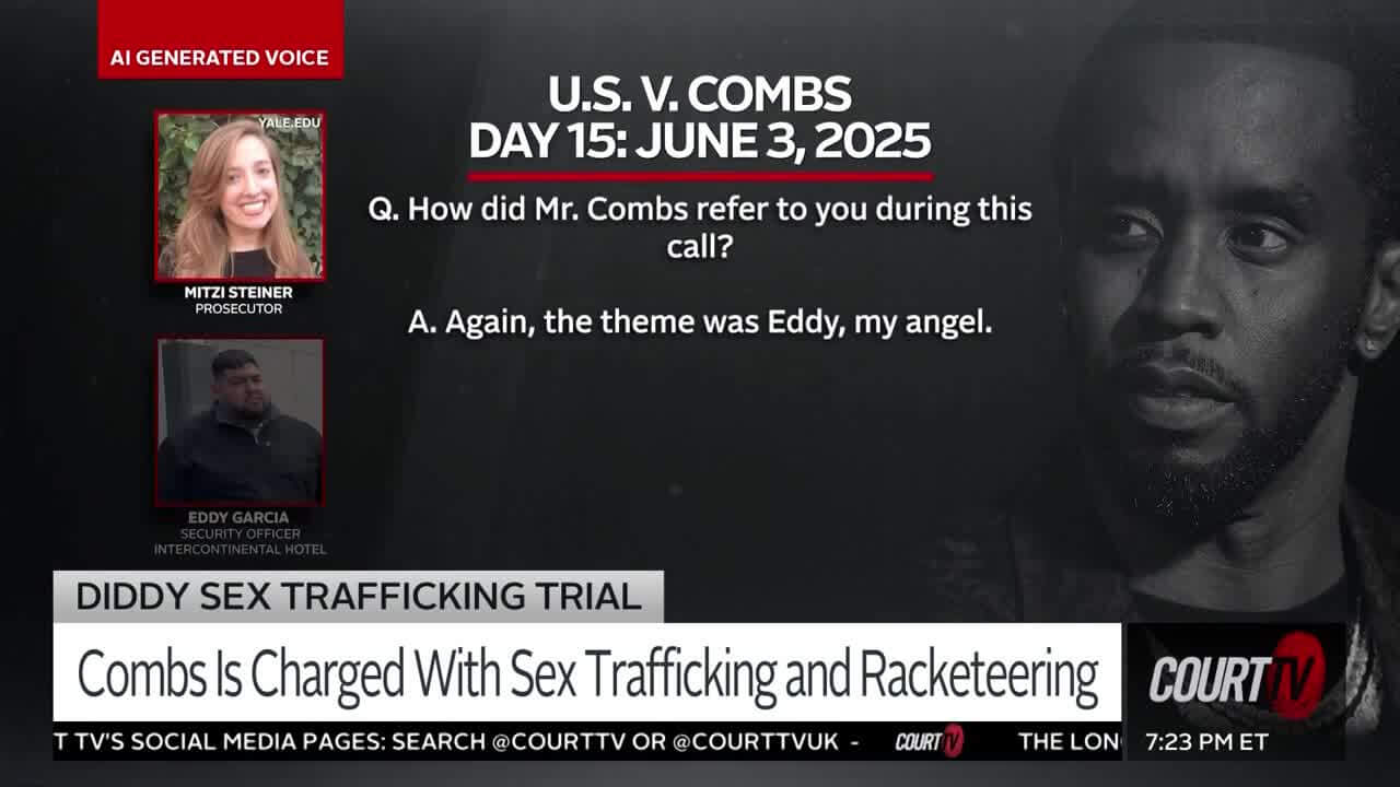 Former Hotel Security Supervisor: Diddy Called Me His 'Angel' | Court ...