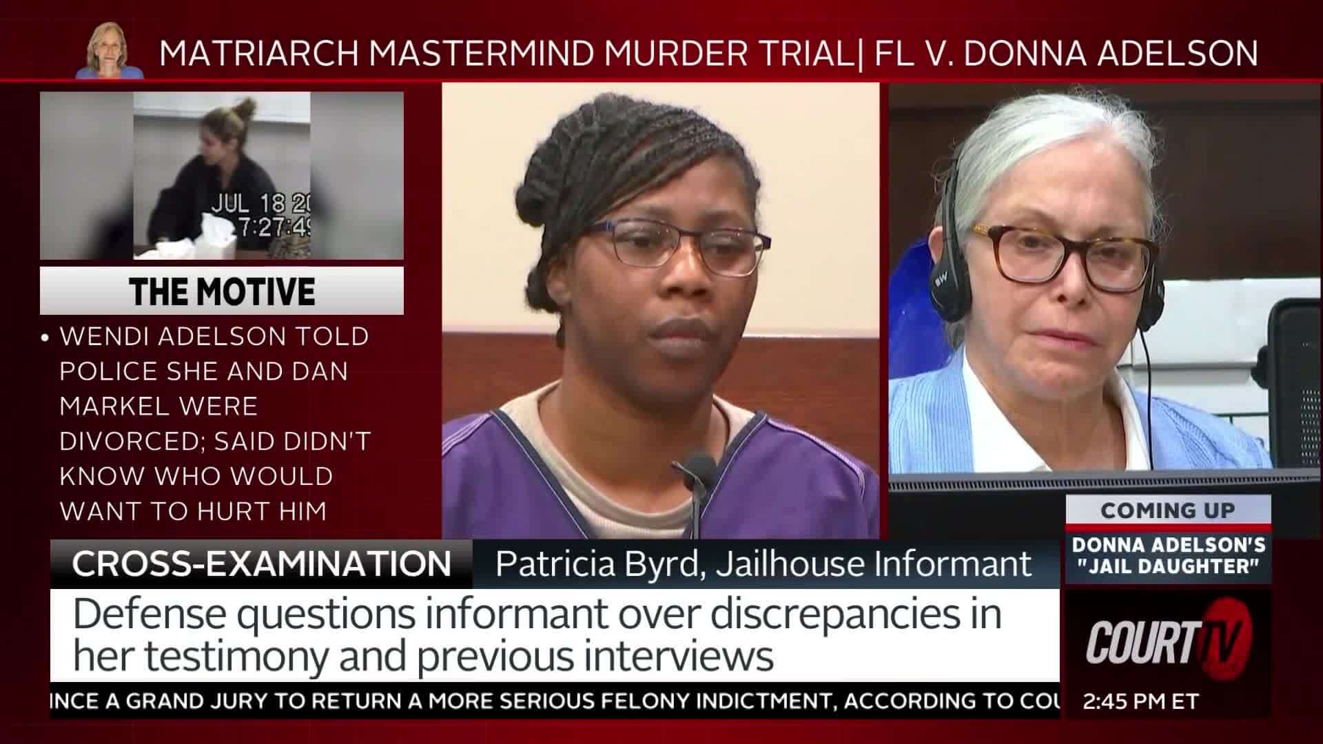 Informant: Donna Said 'Yes' When Asked if She Did What She Was Accused ...
