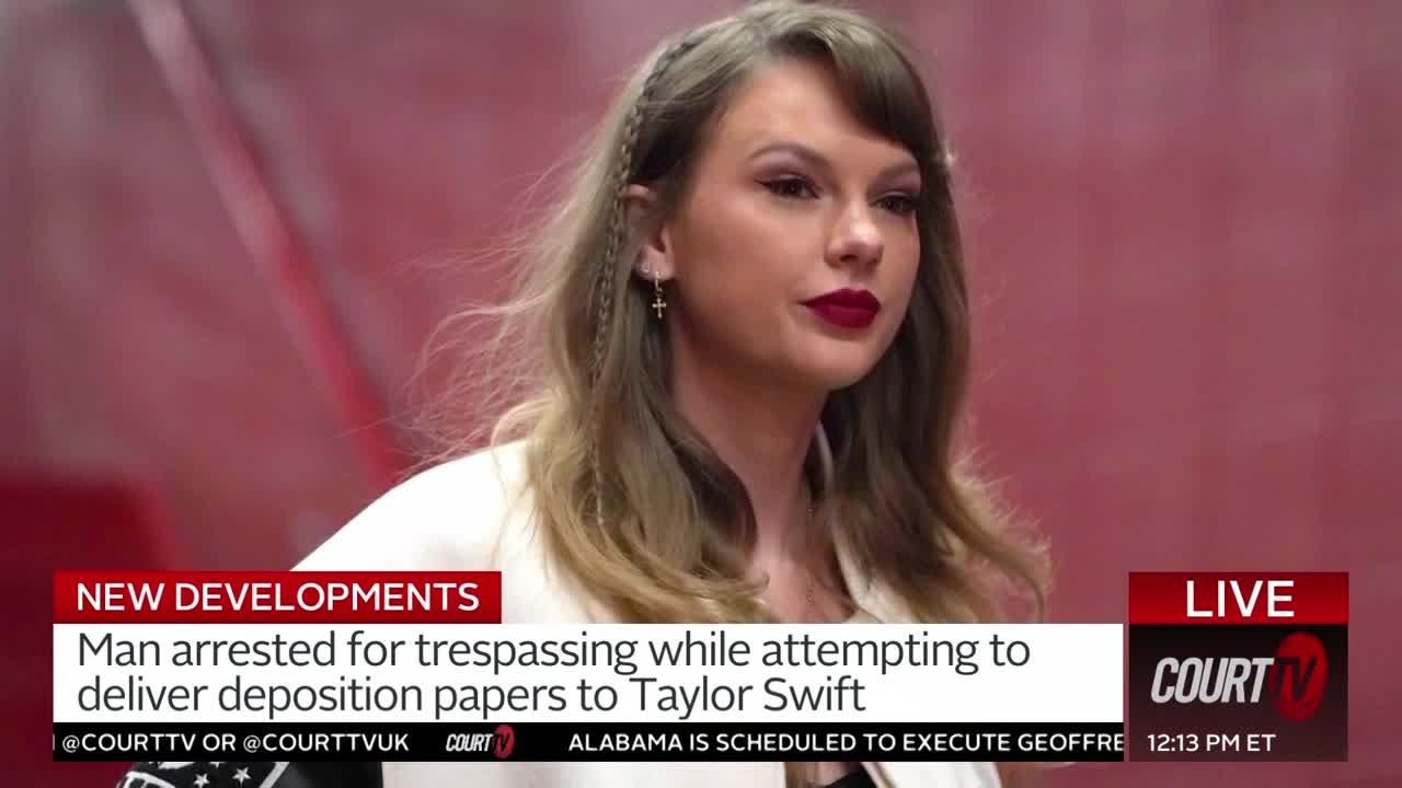 Man Arrested at Travis Kelce's Home Trying to Serve Papers to Taylor ...