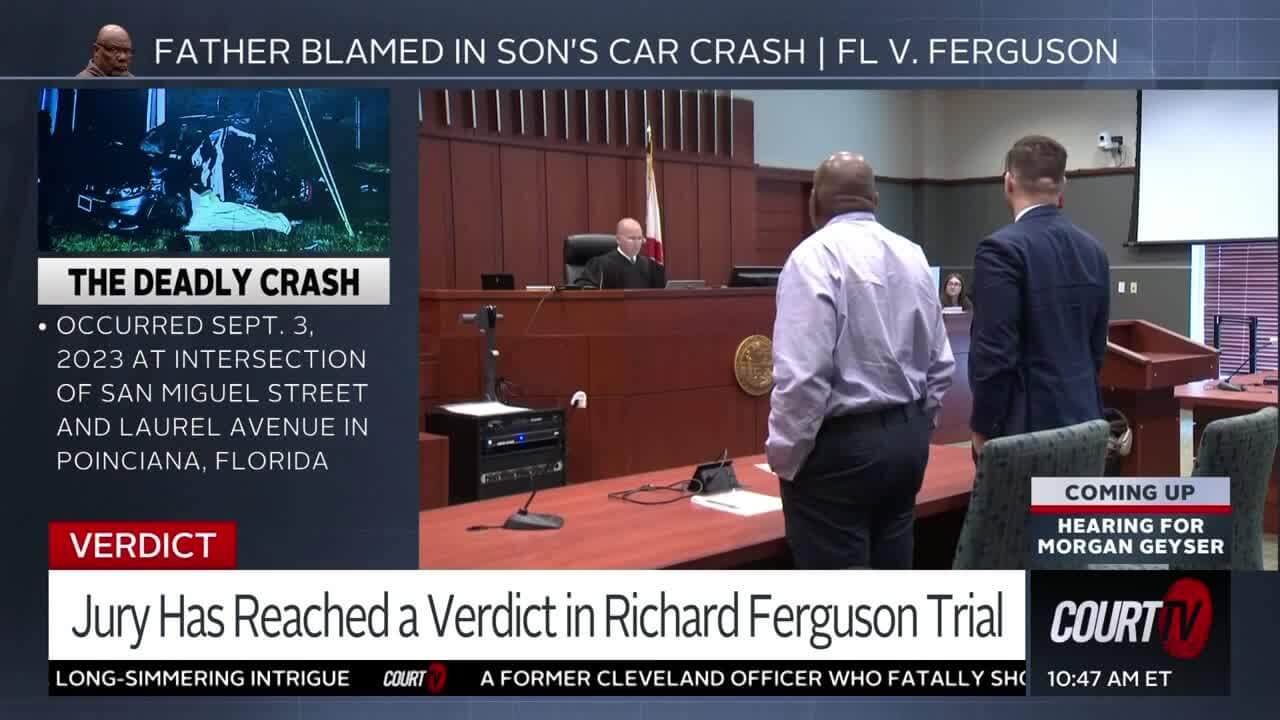 Jury Reaches Verdict For Father Blamed In Son's Car Crash | Court TV Video