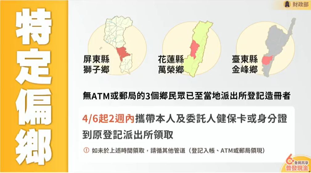 普發6000怎麼領？如何登記？ATM、郵局領現...5種方式一次看｜天下雜誌