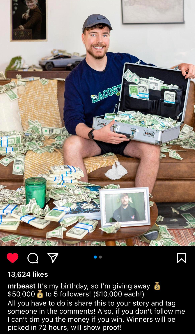 送你一萬美元！全球最高收入YouTuber「Mr.Beast」的崛起之路｜天下雜誌