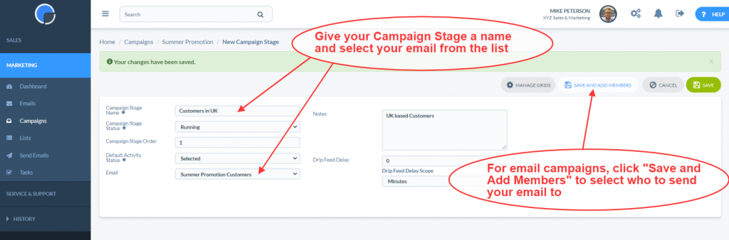 Marketing Campaigns in your CRM | Email Marketing