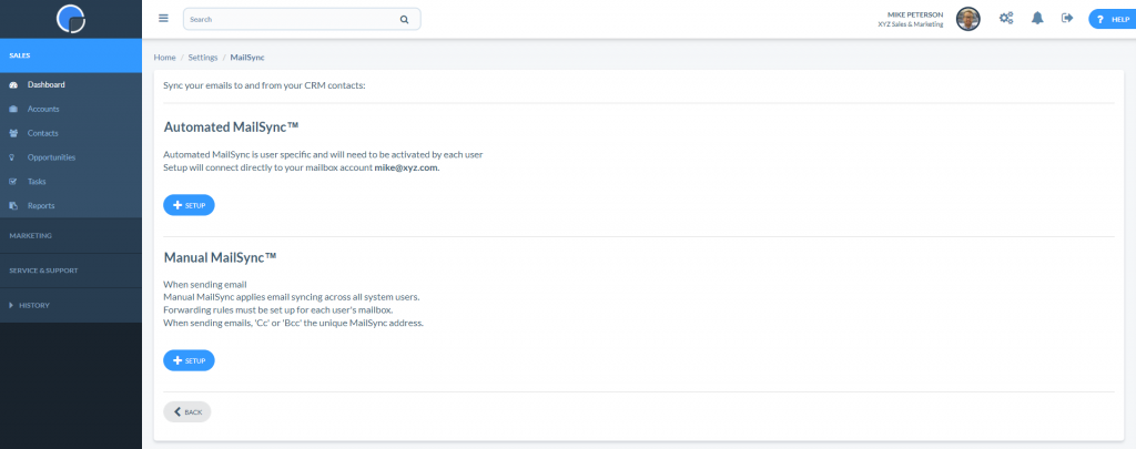 Email Synchronisation | Two-way MailSync in your CRM