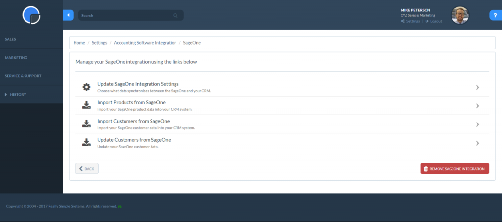 CRM Sage Business Integration | Integration with Sage Accounting