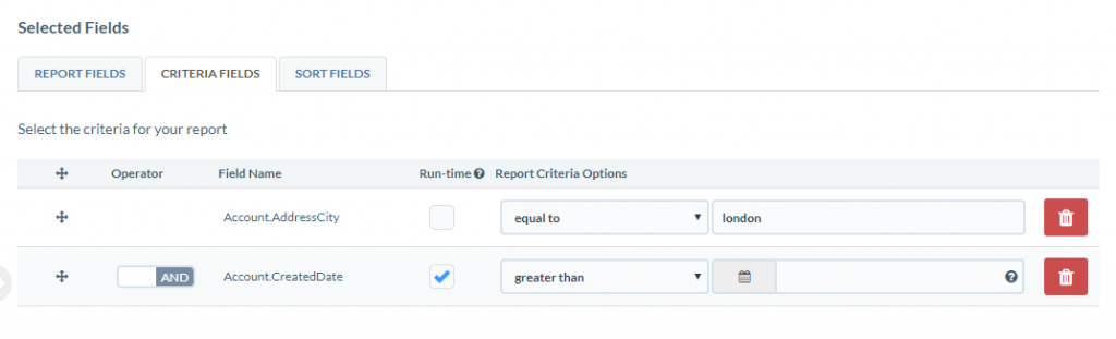 Report Filter Criteria for your CRM | SpotlerCRM