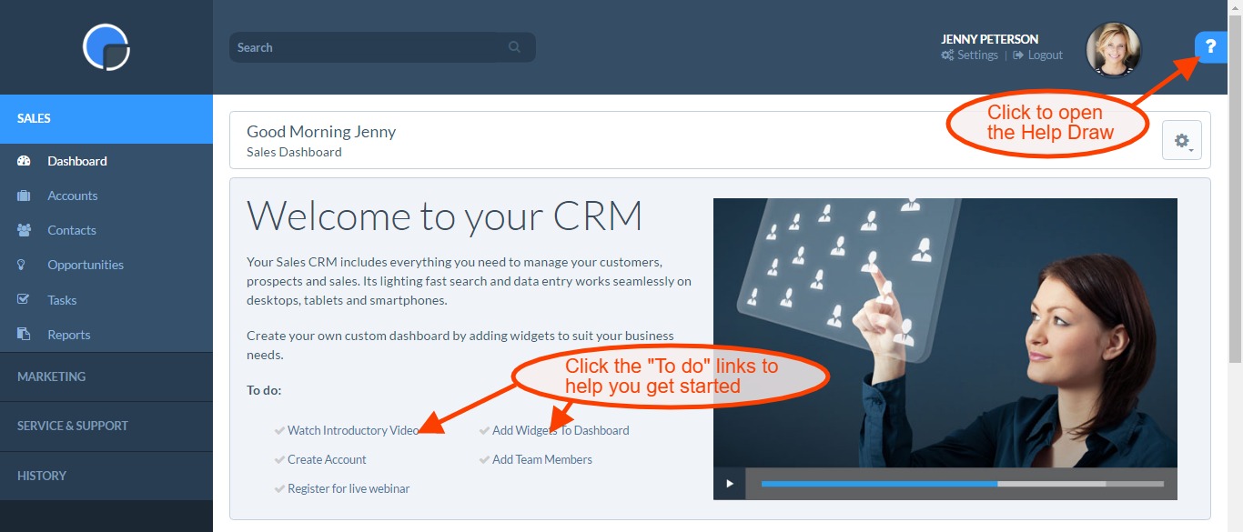1-1welcome_get_started - Spotler CRM Support