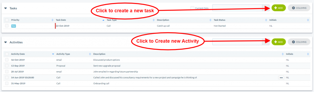 Adding and Editing CRM Accounts | Really Simple Systems CRM
