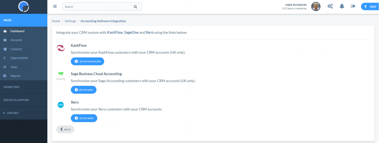 CRM Accounting Integration | Accounting Software
