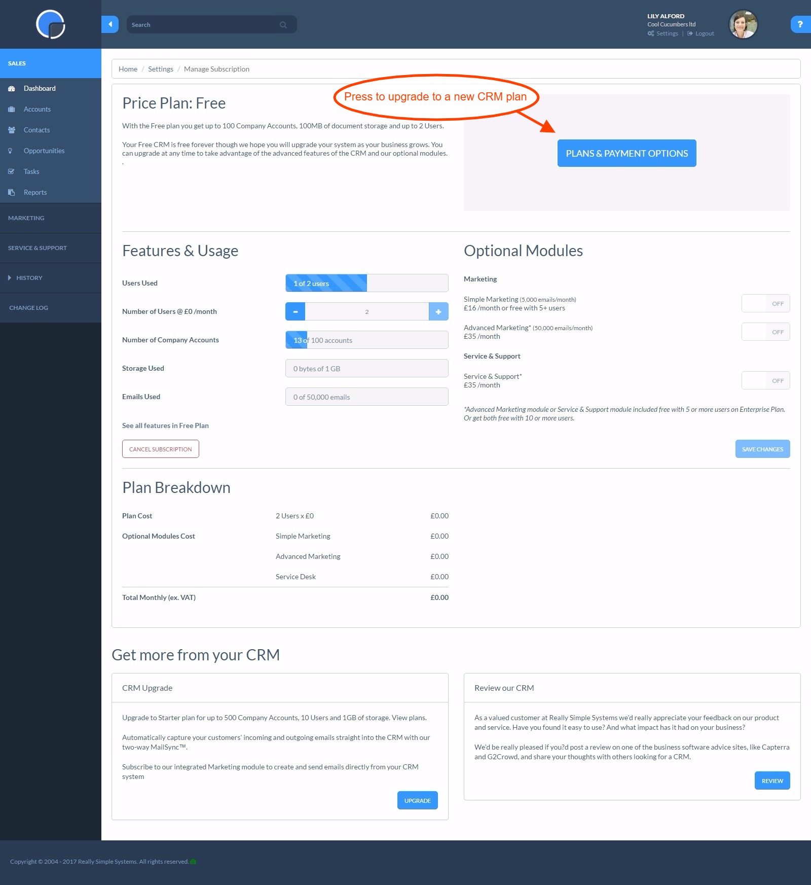 CRM Upgrade - Spotler CRM Support