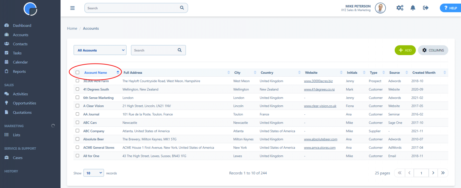 Custom Data Tables | Custom settings for your CRM System