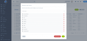 Custom Data Tables | Custom settings for your CRM System
