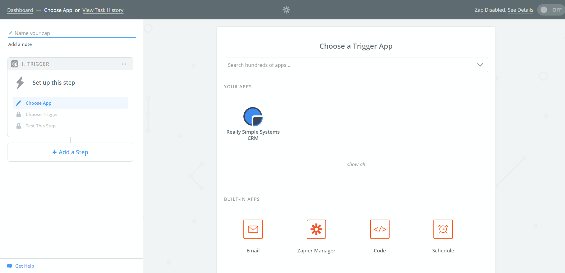 Zapier Integration with Really Simple Systems CRM