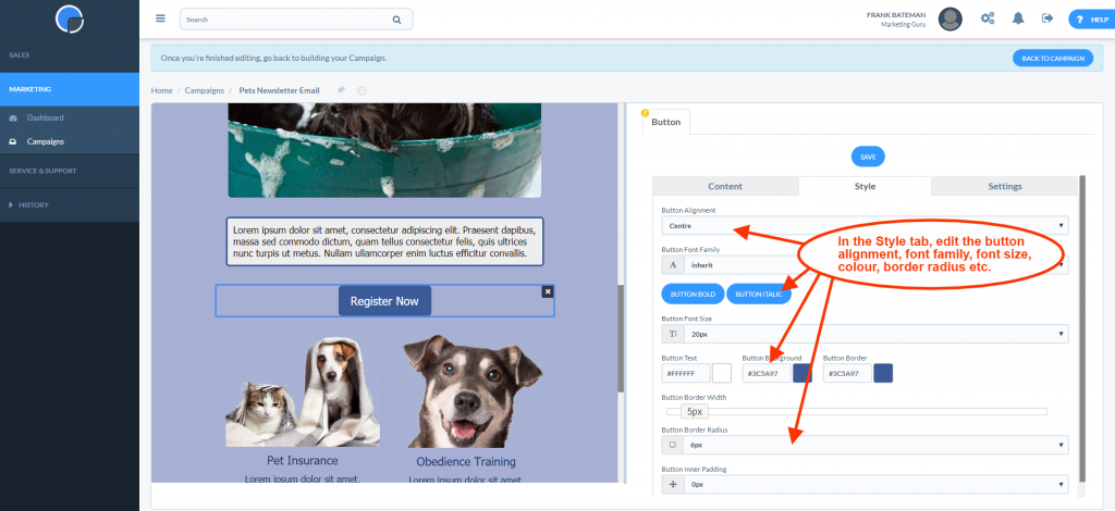 Designing Emails - Spotler CRM Support