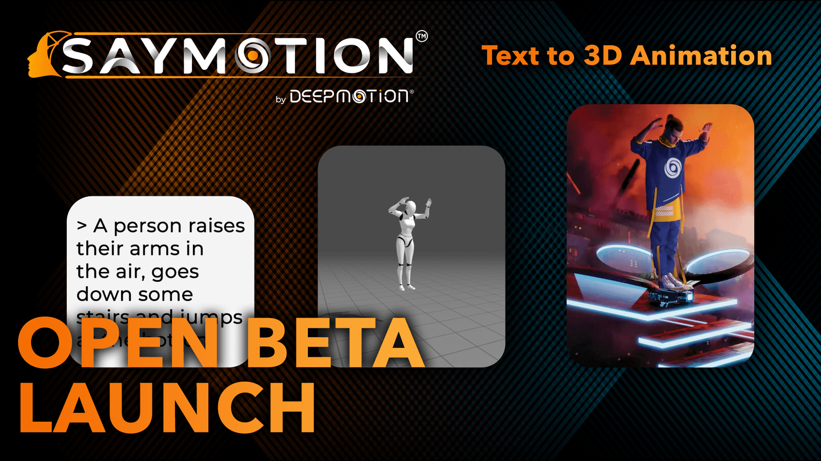 DeepMotion | AI-Driven 3D Animation | Video & Text to 3D Motion