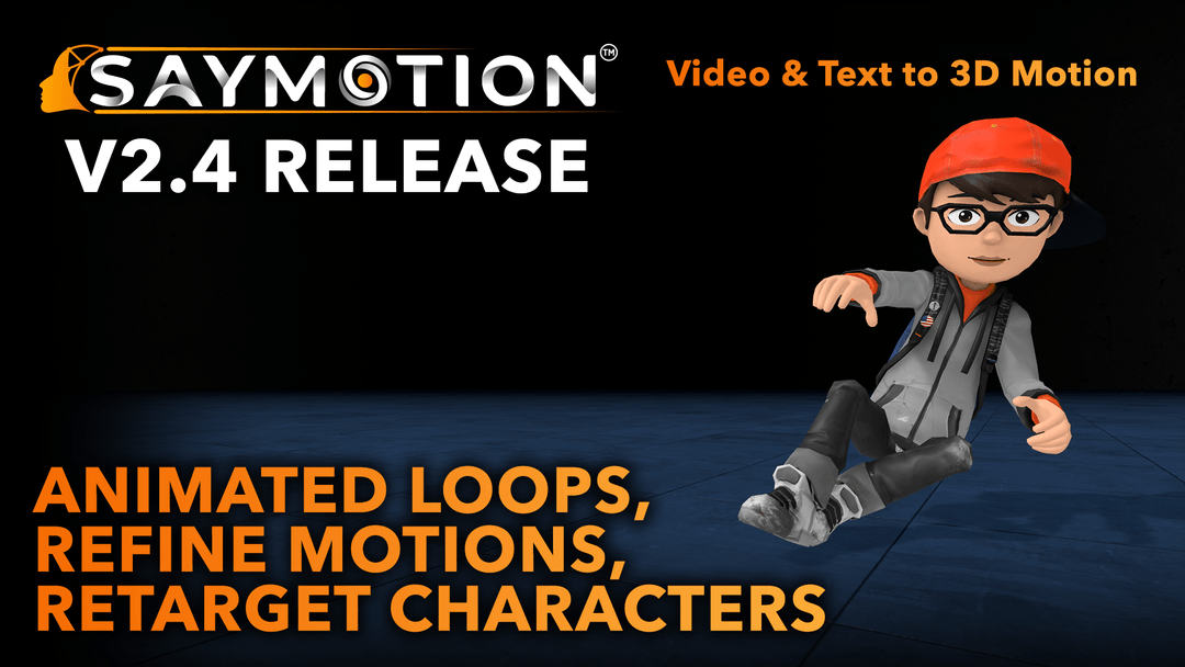 DeepMotion | AI-Driven 3D Animation | Video & Text to 3D Motion