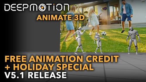 DeepMotion | AI-Driven 3D Animation | Video & Text to 3D Motion
