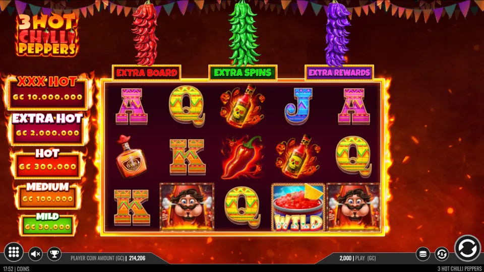 Play 3 Hot Chilli Peppers Slot | HelloMillions