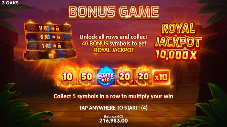Play Aztec Fire 2 Slot | HelloMillions