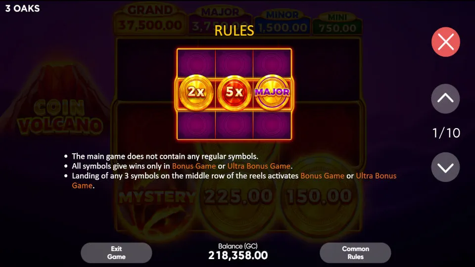 Play Coin Volcano Slot | HelloMillions