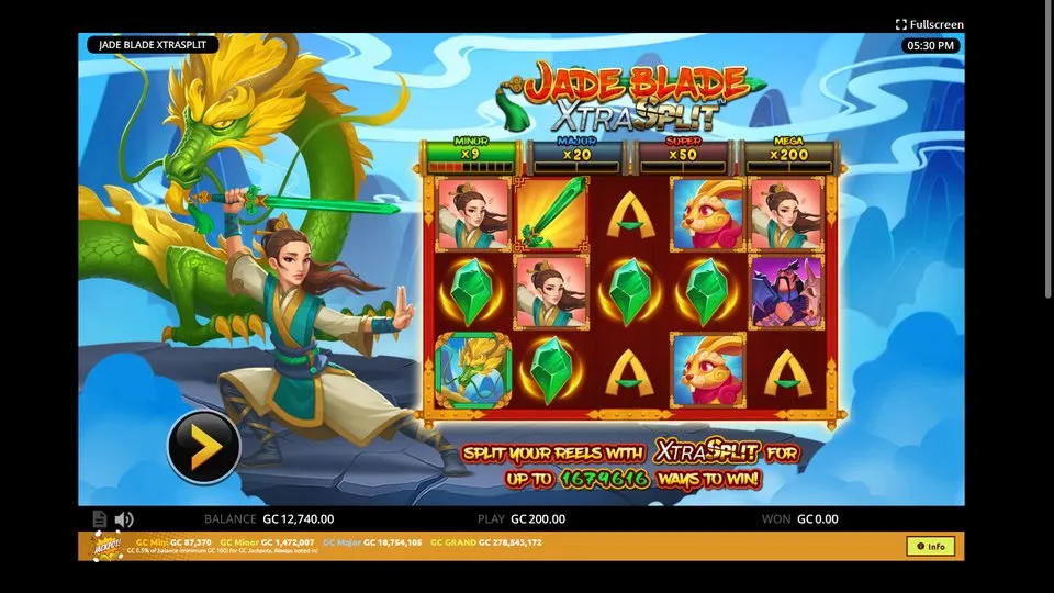 Play Jade Blade Xtra Split Slot | HelloMillions