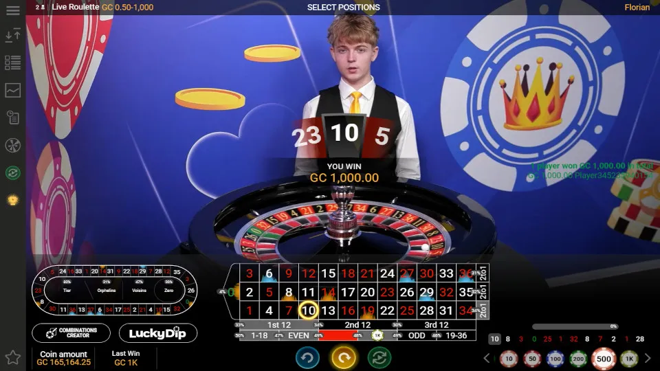 Play Live Roulette Game Online | HelloMillions
