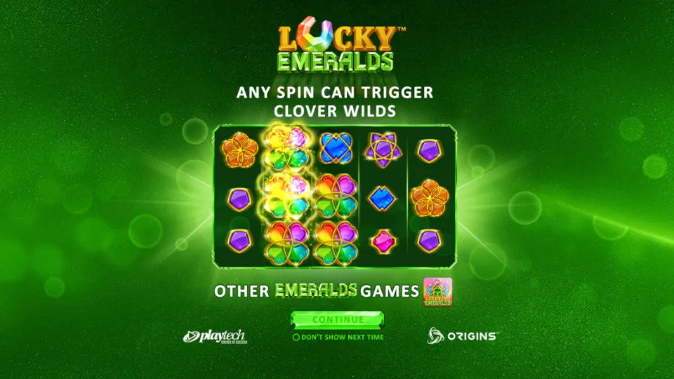Play Lucky Emeralds Slot | HelloMillions