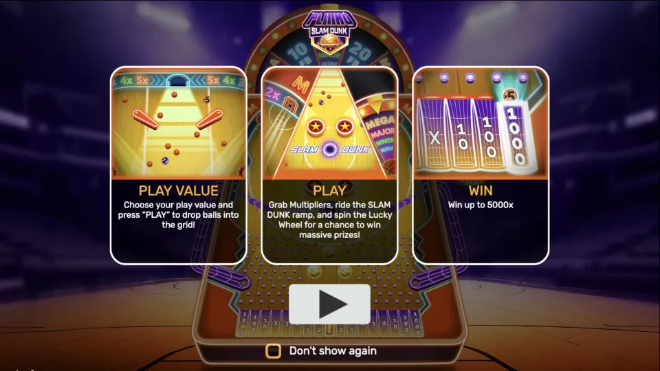 Play Plinko Slam Dunk Slot | HelloMillions