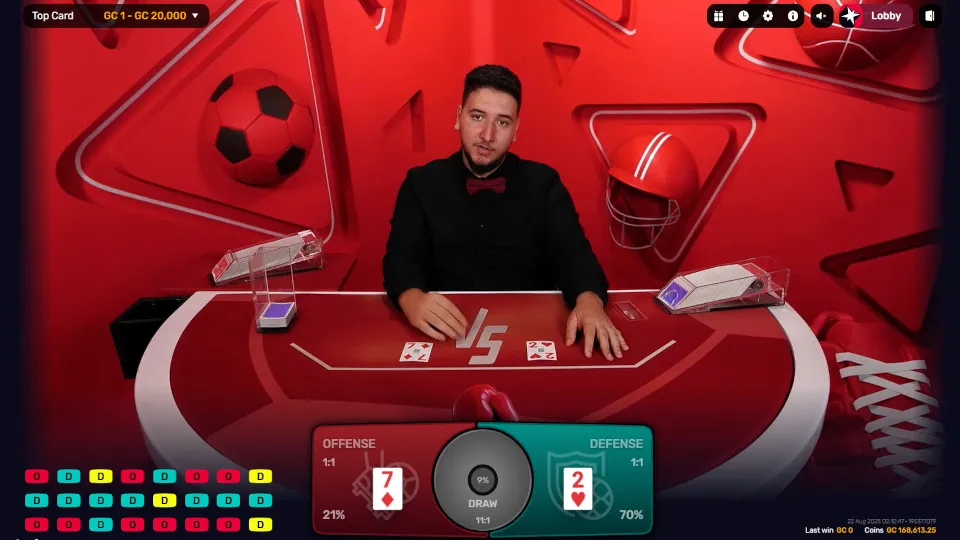 Play Top Card by ICONIC21 | HelloMillions