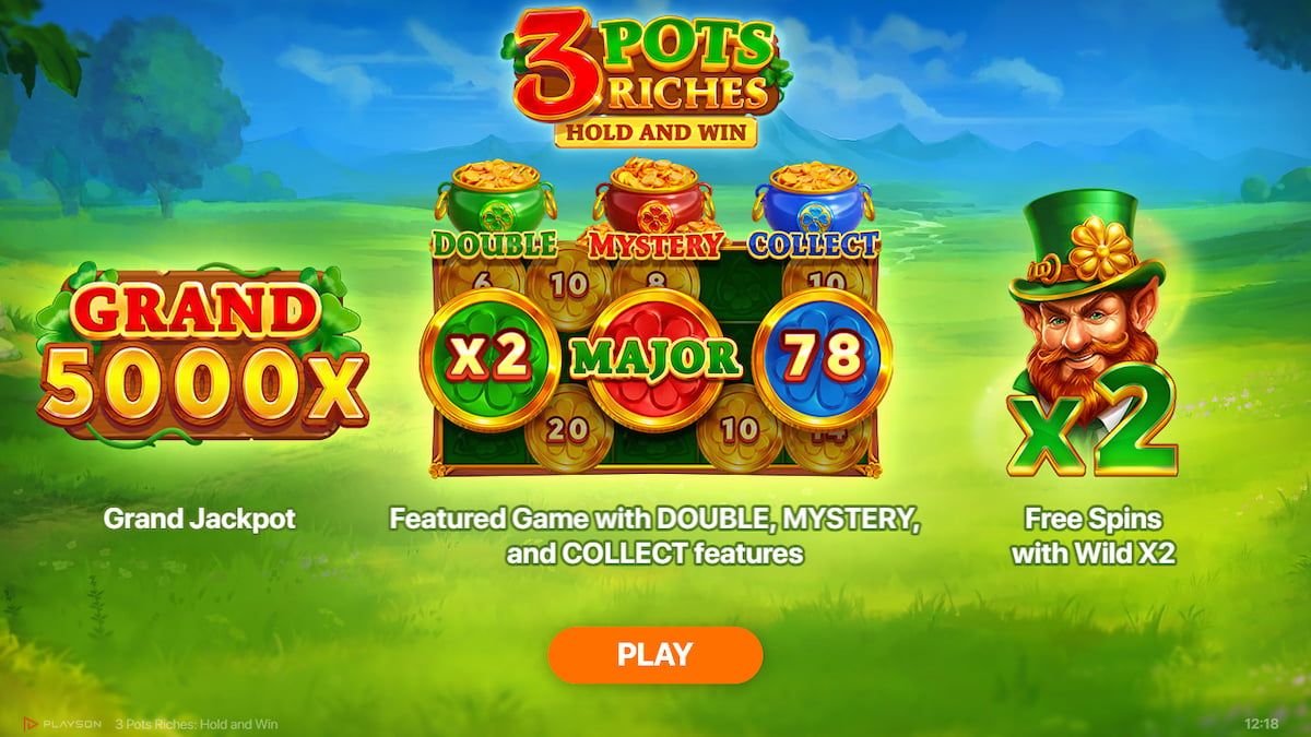 Play 3 Pots Riches: Hold and Win Slot | Hello Millions