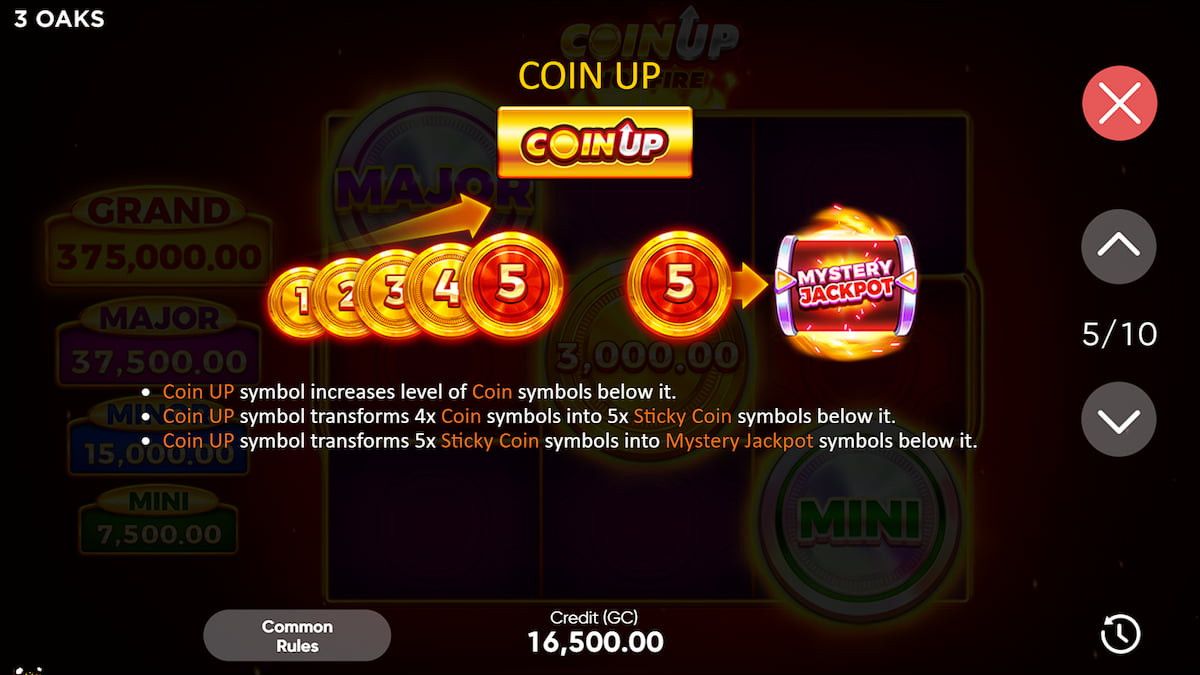 Play Coin UP: Hot Fire Slot | Hello Millions