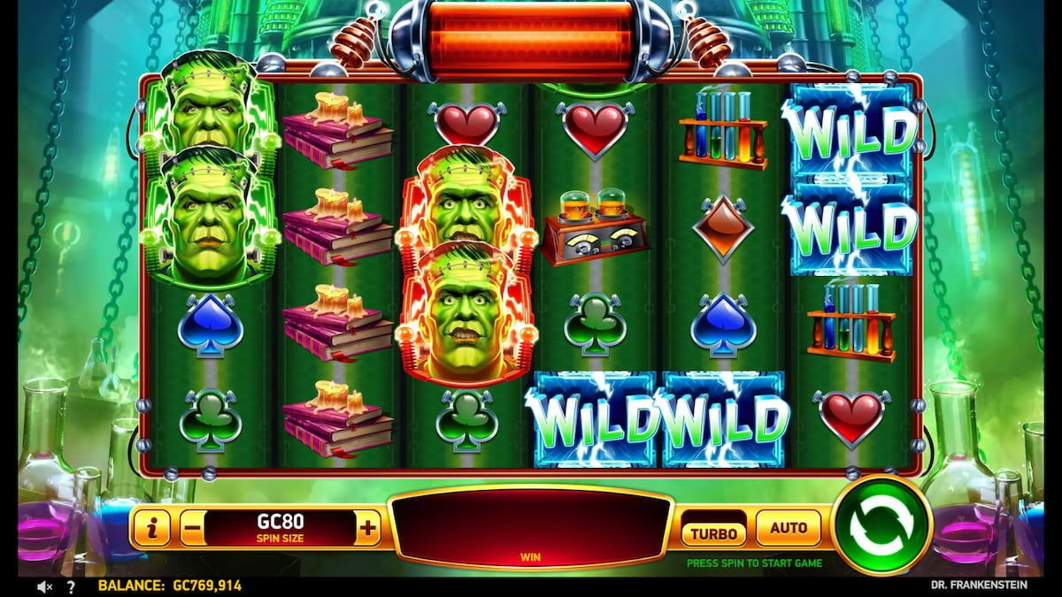 Play Dr. Frankenstein Slot Game | McLuck Social Casino