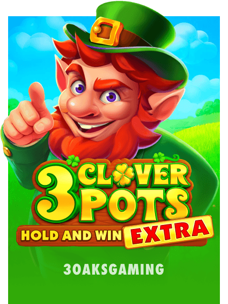Play 3 Clover Pots Hold and Win Extra Slot Game | McLuck.com
