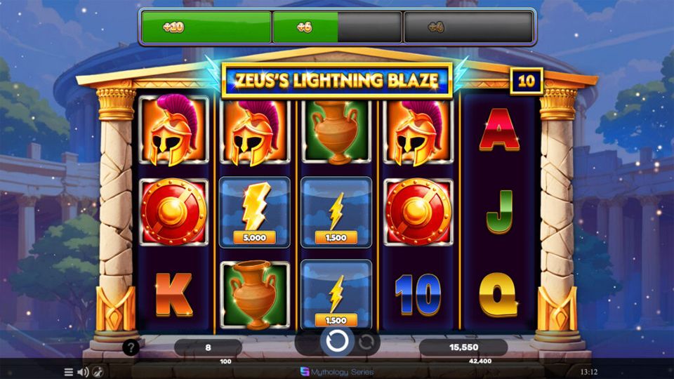 Play Zeus's Lightning Blaze Slot Game | PlayFame.com