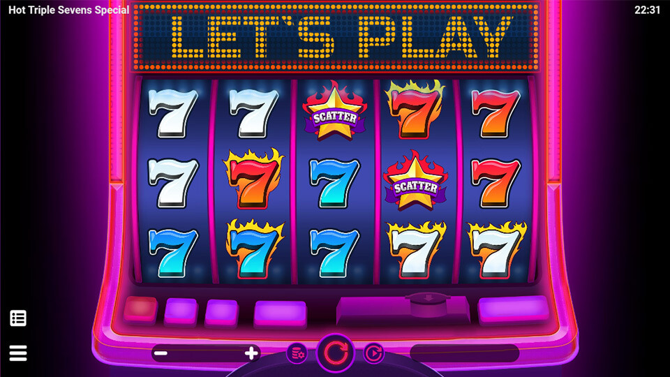 Play Hot Triple Sevens Special Slot Game | PlayFame.com