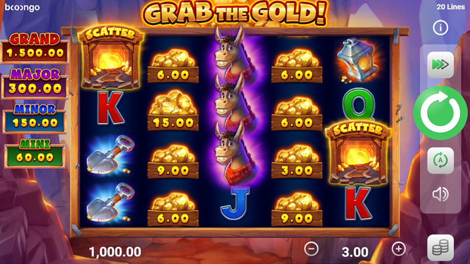 Play Grab the Gold! Slot Game | PlayFame.com