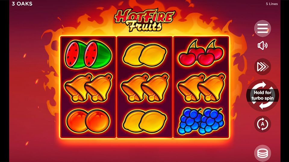 Play Hot Fire Fruits Slot Game | PlayFame.com