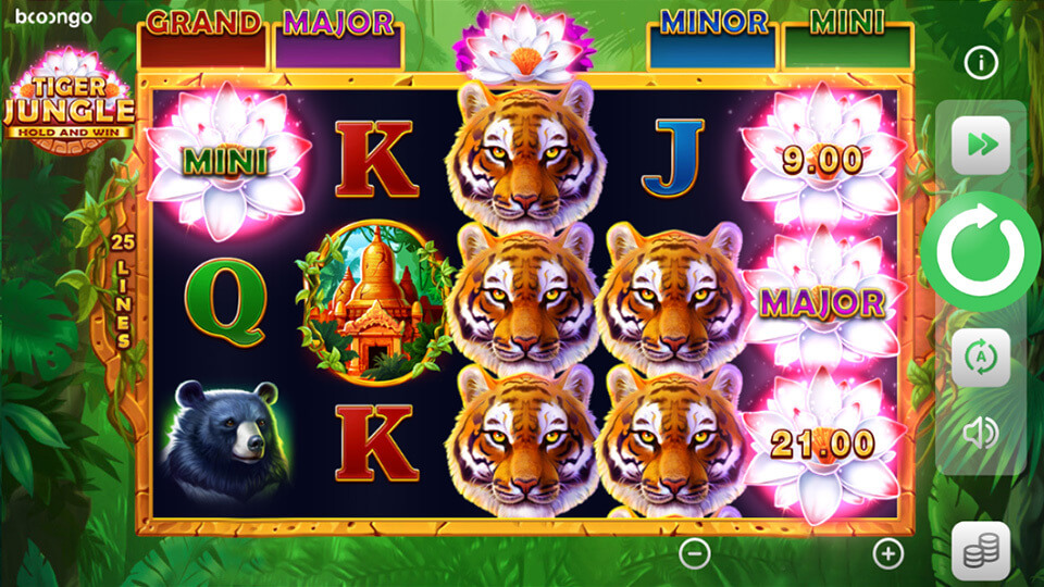 Play Tiger Jungle Slot Game | PlayFame.com