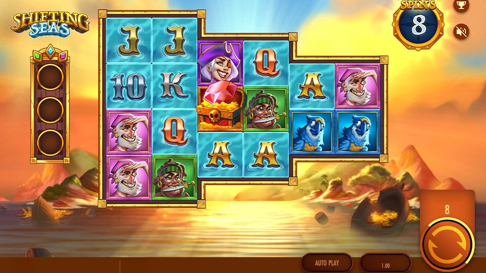 Play Shifting Seas Slot Game | PlayFame.com