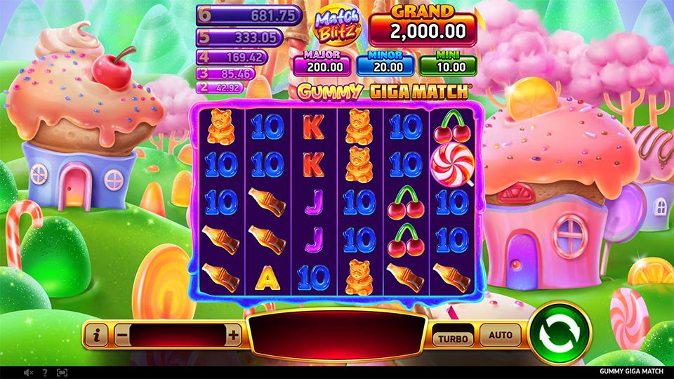 Play Gummy Giga Match Slot Game | PlayFame.com