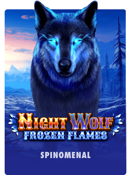 Play Night Wolf - Frozen Flames Slot Game | PlayFame.com
