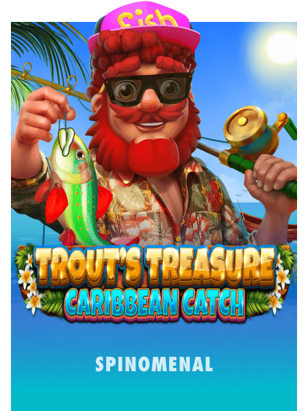 Play Trout's Treasure Caribbean Catch by Spinomenal | PlayFame