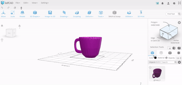 Simple Design: 3D Printable Cup