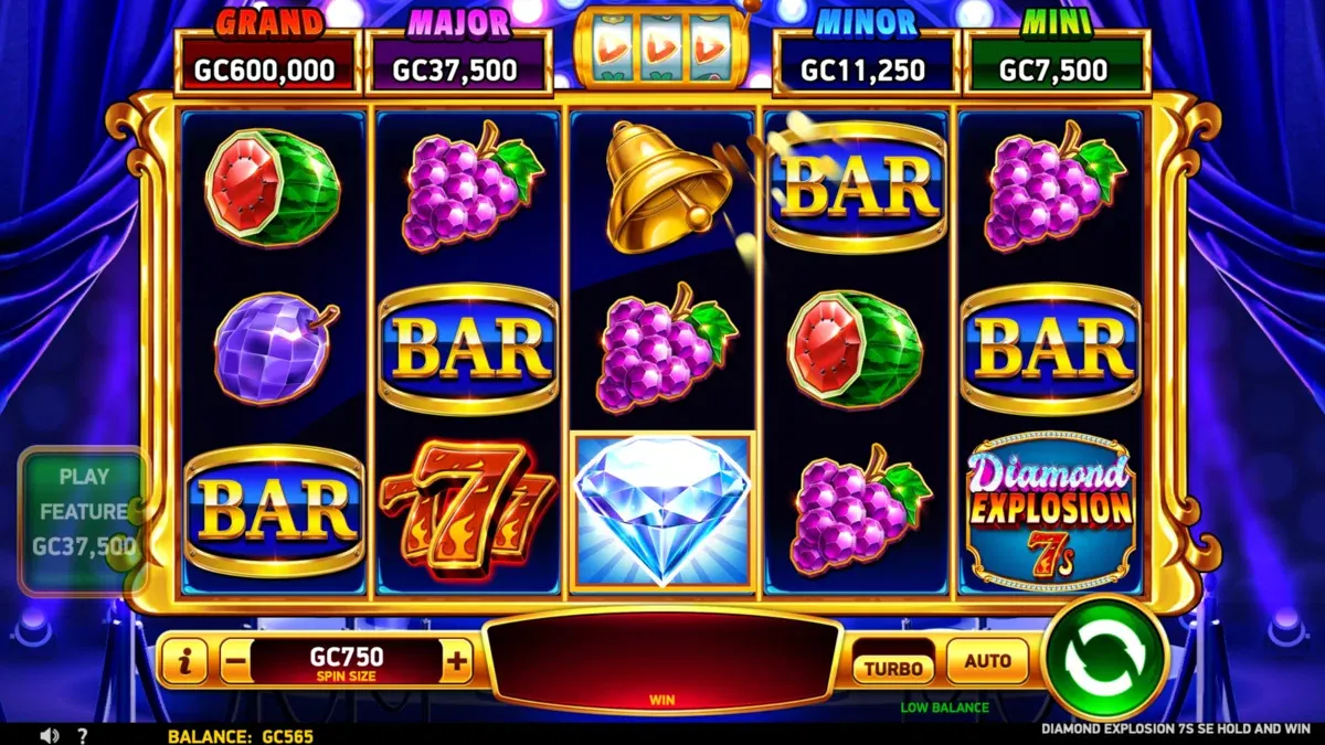Diamond Explosion 7s SE Slot: Play with Free Spins - SpinBlitz