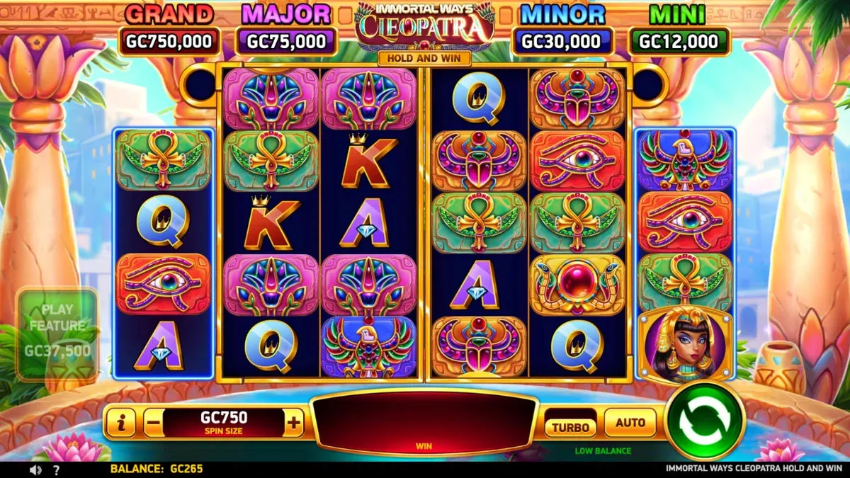 Immortal Ways Cleopatra Slot: Play with Free Spins - SpinBlitz