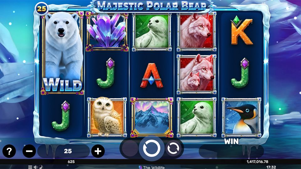 Free Majestic Polar Bear Slot Online by Spinomenal | SpinBlitz