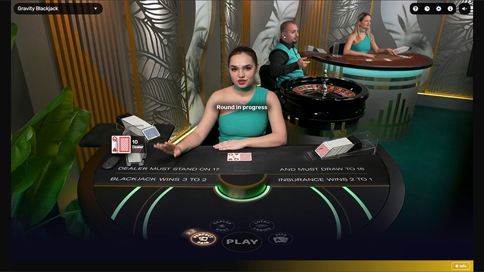 Gravity Blackjack: Play Live - SpinBlitz Free Spins Casino