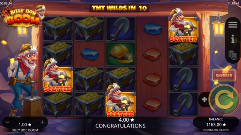 Free Billy Bob Boom Slot Online by Booming Games | SpinBlitz
