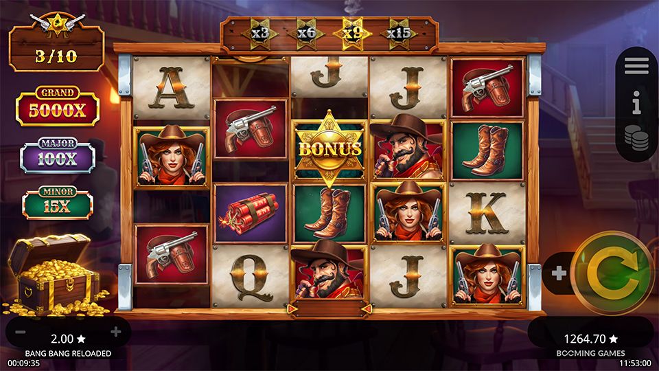 Free Bang Bang Reloaded Slot Online by Booming Games | SpinBlitz