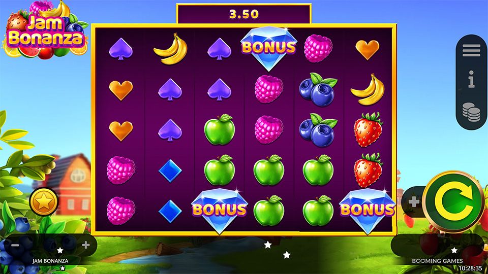 Free Jam Bonanza Slot Online by Booming Games | SpinBlitz